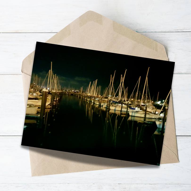 Half Moon Bay Auckland - Greeting Card - www.anjudesai.co.nz